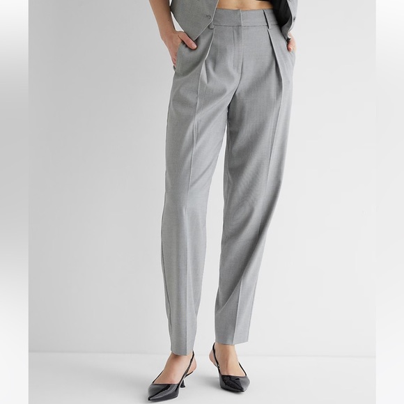 Express | Pants & Jumpsuits | Stylist Super High Waisted Pleated Pant 4 ...